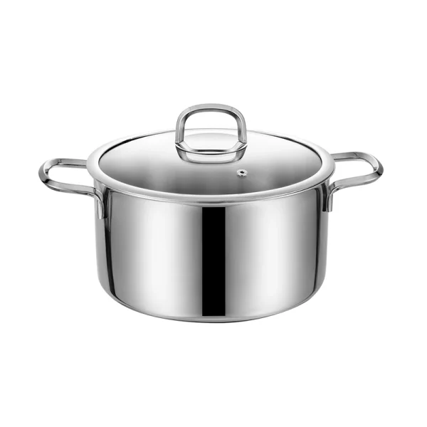 Tri-ply Stainless Steel Casserole GS-01640-CA - Goldensea Kitchenware